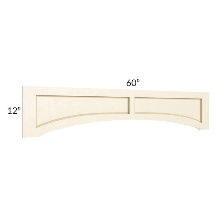 RTA Phoenix Cream Glaze 60" Raised Panel Door Valance – Kitchen Oasis