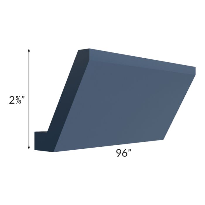 RTA Portland Navy Blue CM96E-4-PD 96" Crown Molding – Kitchen Oasis