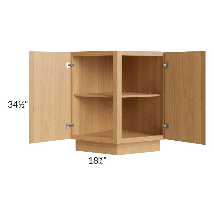 RTA Portland Sand 24" Angle Base Cabinet – Kitchen Oasis