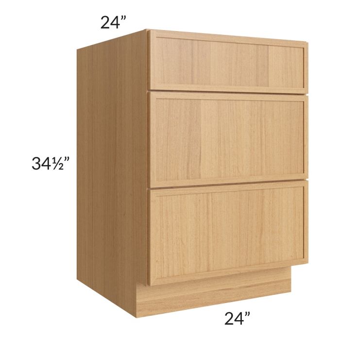 RTA Portland Sand 24" Drawer Base Cabinet – Kitchen Oasis