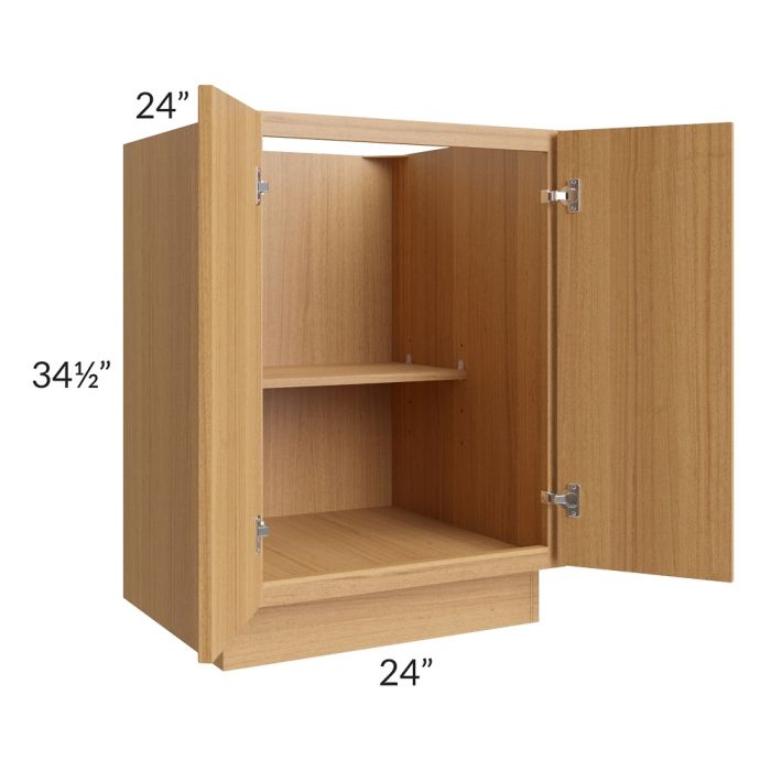 RTA Portland Sand 24" Full Height Door Base Cabinet – Kitchen Oasis