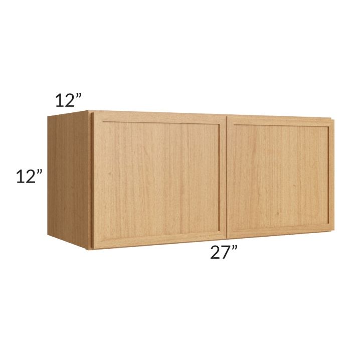 RTA Portland Sand 27" x 12" Wall Cabinet – Kitchen Oasis