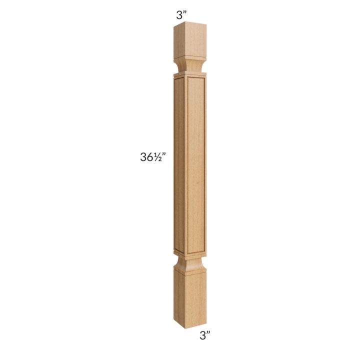 RTA Portland Sand 3" x 3" Decorative Full Leg – Kitchen Oasis