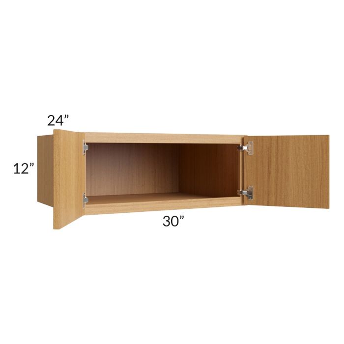 RTA Portland Sand 30" x 12" x 24" Wall Cabinet – Kitchen Oasis