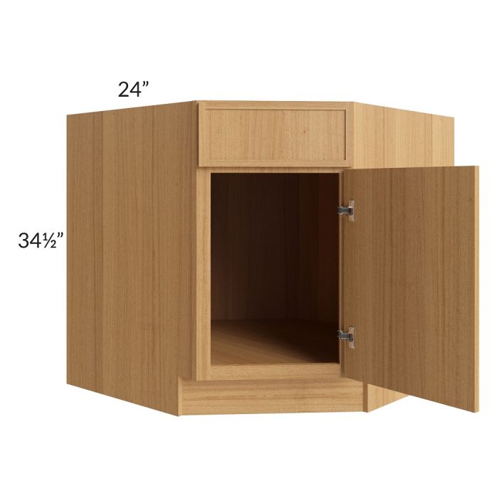 RTA Portland Sand 36" Base Diagonal Corner Sink Cabinet – Kitchen Oasis