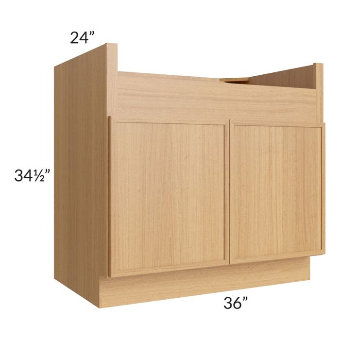 RTA Portland Sand 36" Farm Sink Base Cabinet – Kitchen Oasis