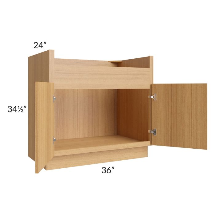 RTA Portland Sand 36" Farm Sink Base Cabinet – Kitchen Oasis