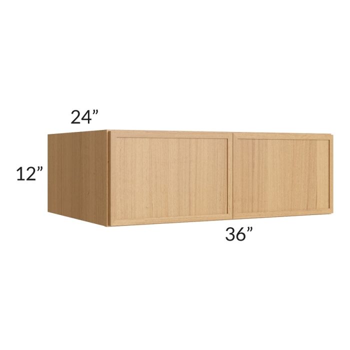 RTA Portland Sand 36" x 12" x 24" Wall Cabinet – Kitchen Oasis