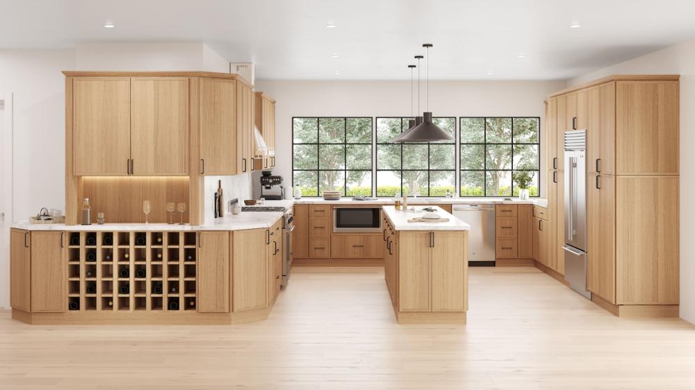 RTA Portland Sand 6" x 42" Wall Cube Cabinet – Kitchen Oasis