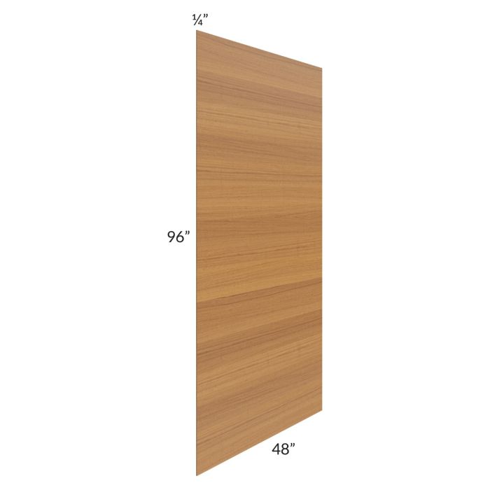 RTA Portland Walnut 48" x 96" Finished Back Panel - No Cut – Kitchen Oasis