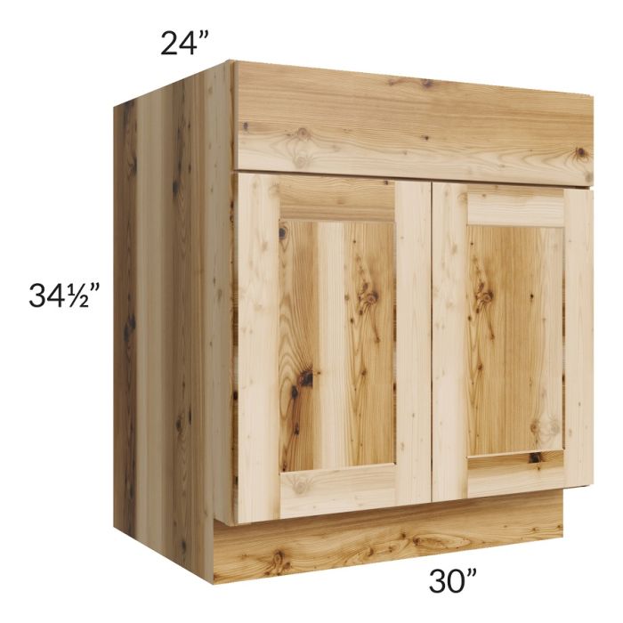 RTA Prairie Shaker 30" Sink Base Cabinet – Kitchen Oasis