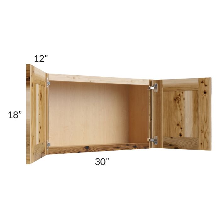RTA Prairie Shaker 30" x 18" Wall Cabinet – Kitchen Oasis
