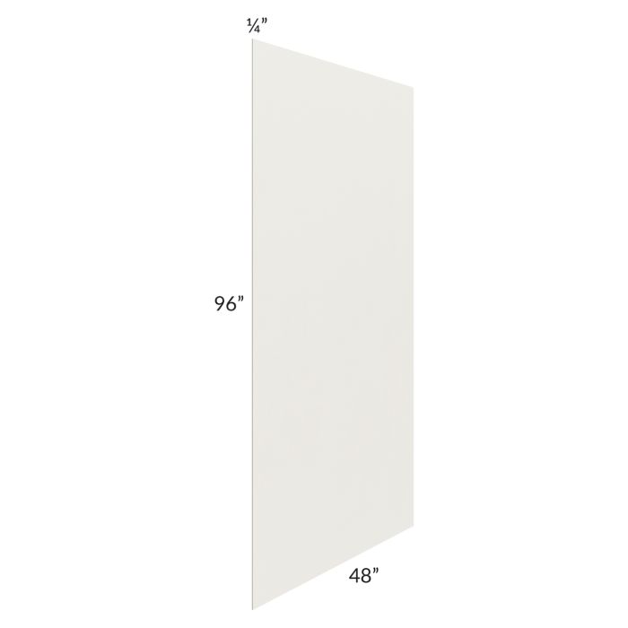 RTA Providence Cream Glaze 48" x 96" Finished Back Panel - Cut in Half ...