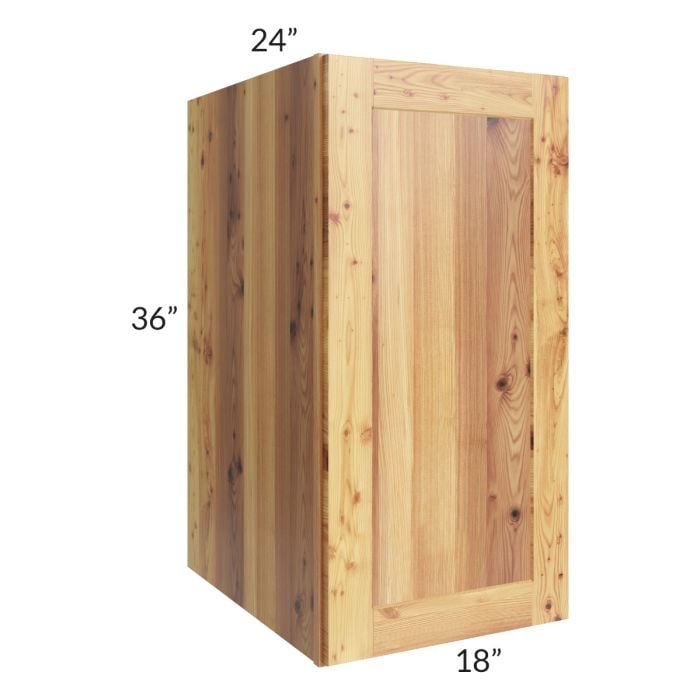 RTA Rustic Shaker 18" x 36" x 24" Split Pantry Wall Cabinet – Kitchen Oasis