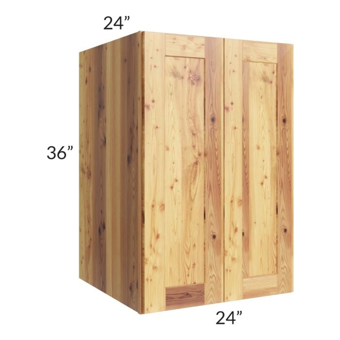 RTA Rustic Shaker 24" x 36" x 24" Split Pantry Wall Cabinet – Kitchen Oasis