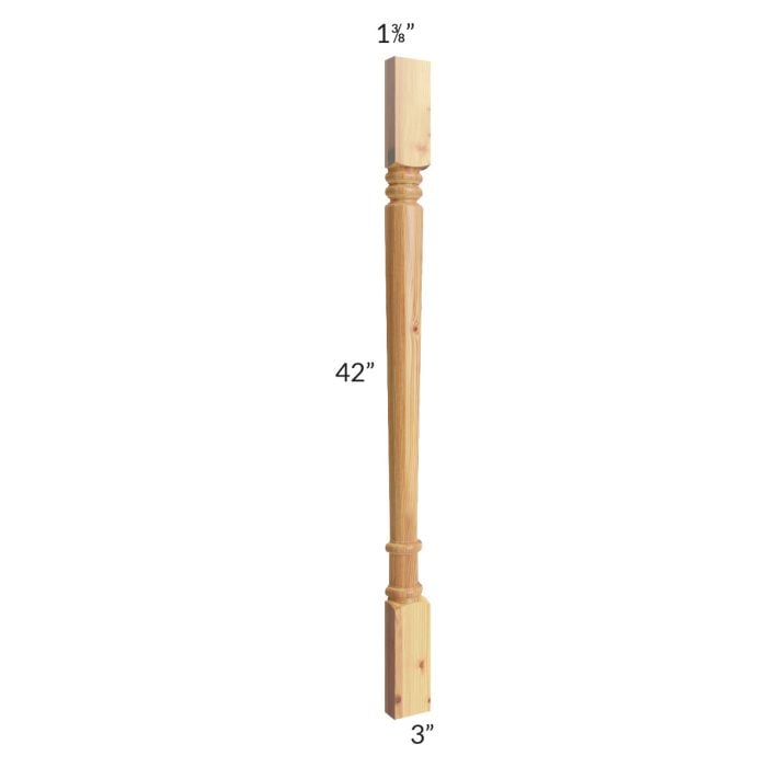 RTA Rustic Shaker Split Corner Decorative Leg – Kitchen Oasis