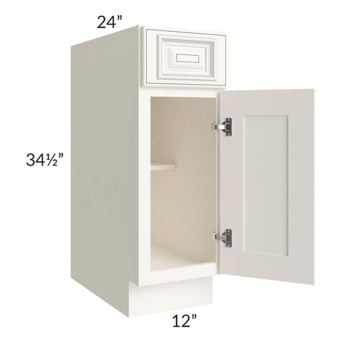 RTA Signature Vanilla Glaze 12" Base Cabinet – Kitchen Oasis