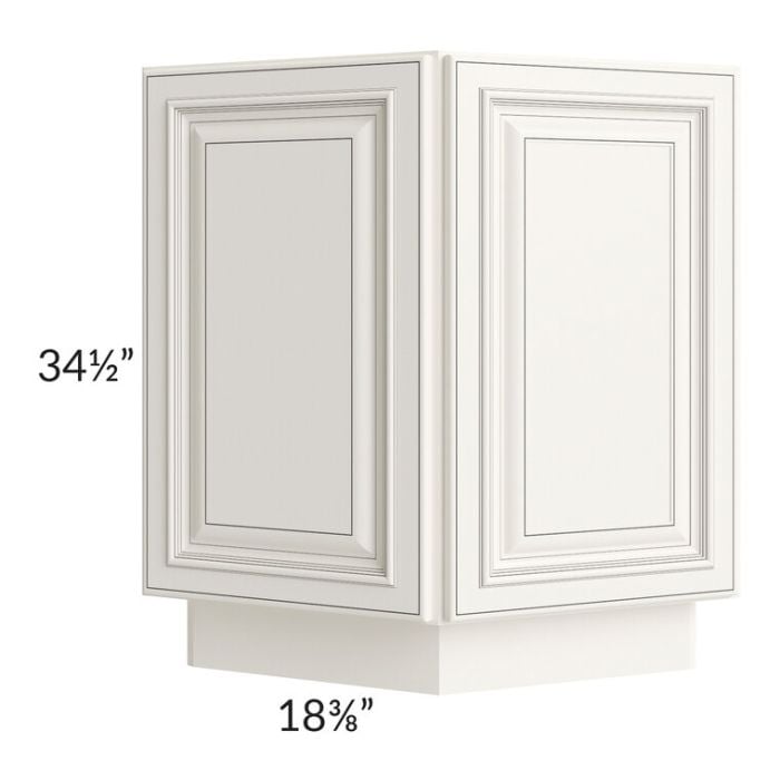 RTA Signature Vanilla Glaze 24" Angle Base Cabinet – Kitchen Oasis