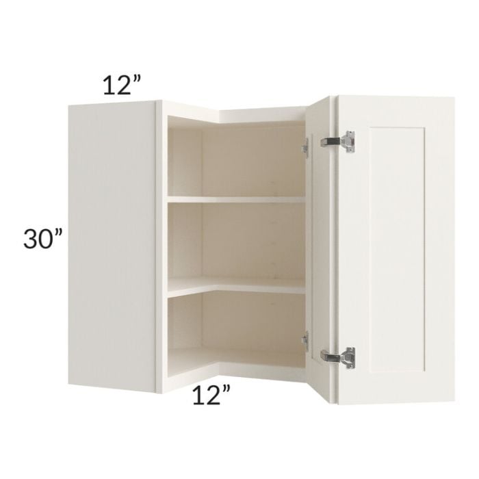 RTA Signature Vanilla Glaze 24" x 30" Wall Corner Unit – Kitchen Oasis