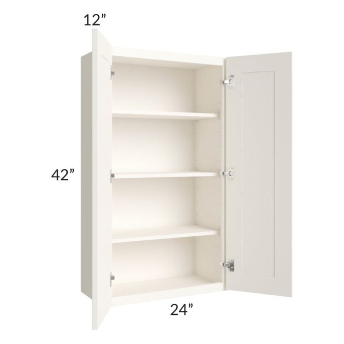 RTA Signature Vanilla Glaze 24" x 42" Wall Cabinet – Kitchen Oasis