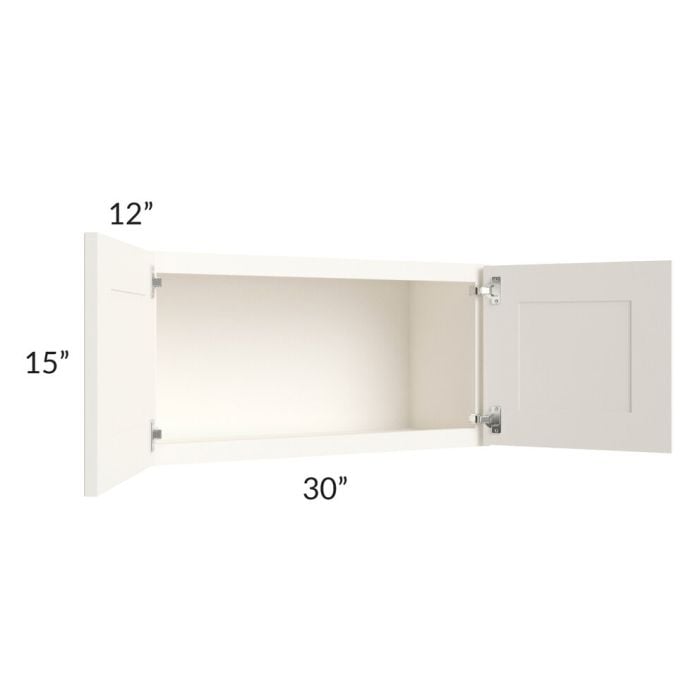 RTA Signature Vanilla Glaze 30" x 15" Wall Cabinet – Kitchen Oasis