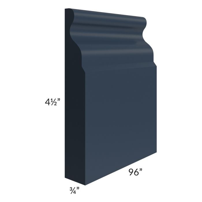 RTA Southport Blue Shaker 96" Base Board Molding – Kitchen Oasis