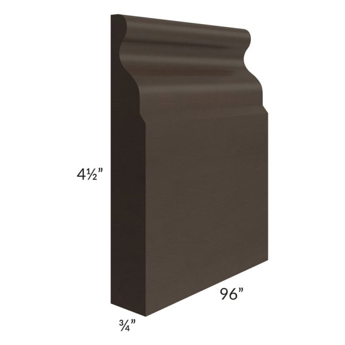 RTA Southport Espresso Shaker 96" Base Board Molding – Kitchen Oasis