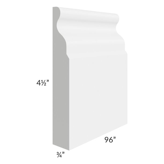 RTA Southport White Shaker 96" Base Board Molding – Kitchen Oasis
