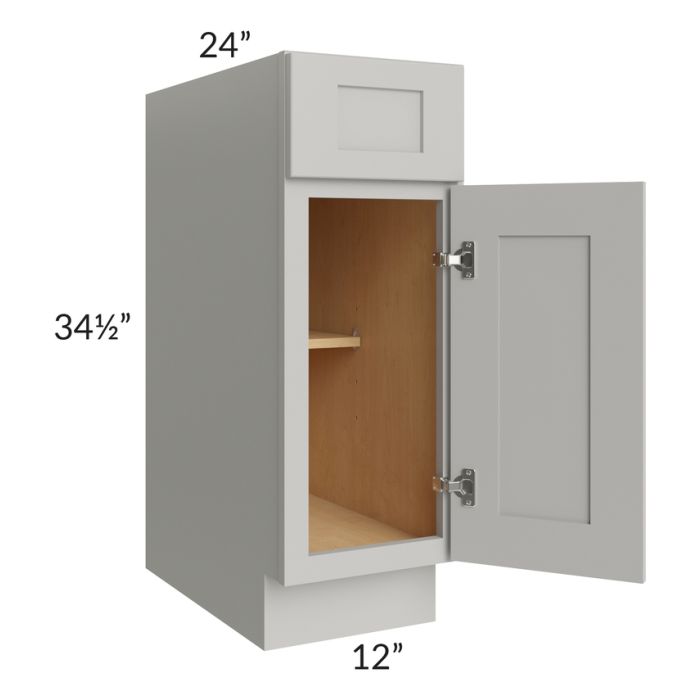 RTA Stone Shaker 12" Base Cabinet with Tray Divider Kit – Kitchen Oasis