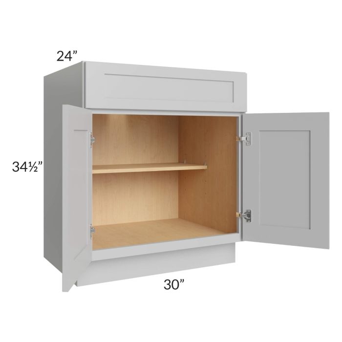 RTA Stone Shaker 30" Base Cabinet (1 drawer) – Kitchen Oasis