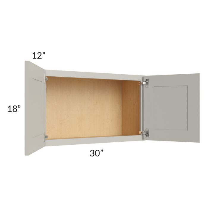 RTA Stone Shaker 30" x 18" Wall Cabinet – Kitchen Oasis