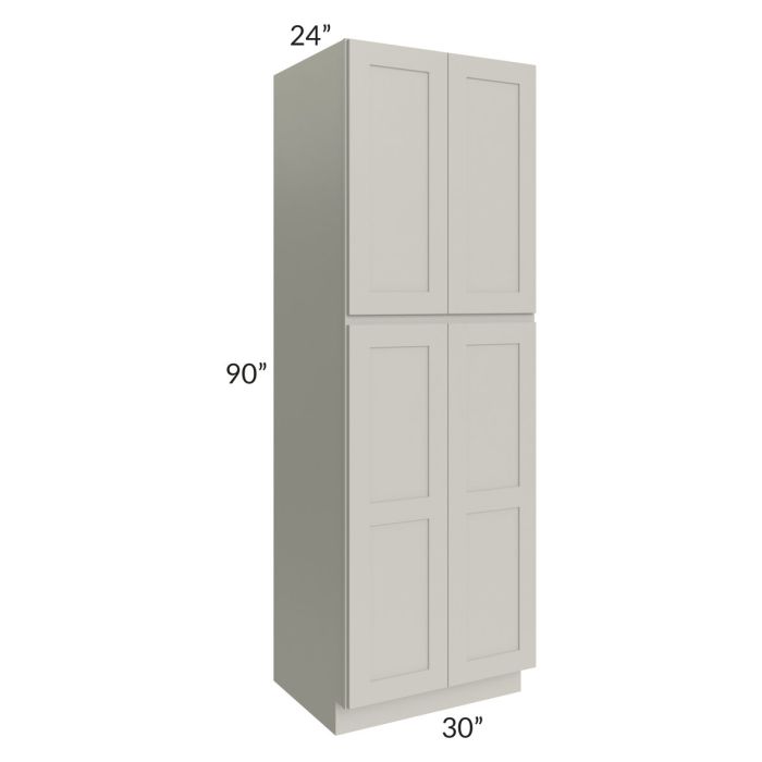 RTA Stone Shaker 30" x 90" x 24" Wall Pantry Cabinet – Kitchen Oasis