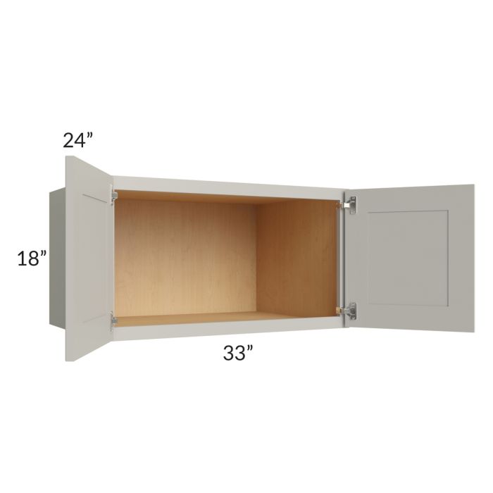 RTA Stone Shaker 33" x 18" x 24" Wall Cabinet – Kitchen Oasis