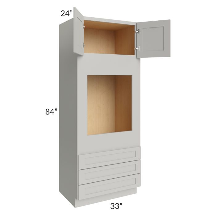 RTA Stone Shaker 33" x 84" x 24" Oven Cabinet – Kitchen Oasis