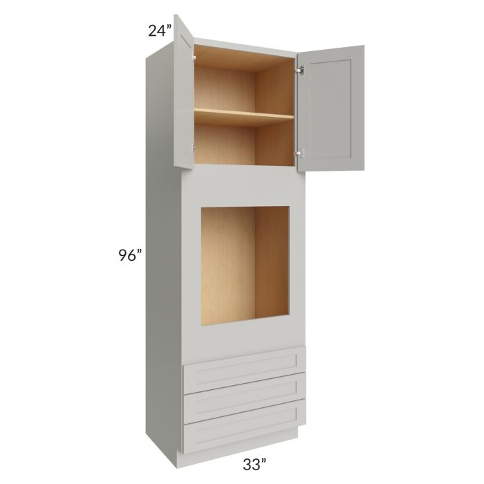 RTA Stone Shaker 33" x 96" x 24" Oven Cabinet – Kitchen Oasis
