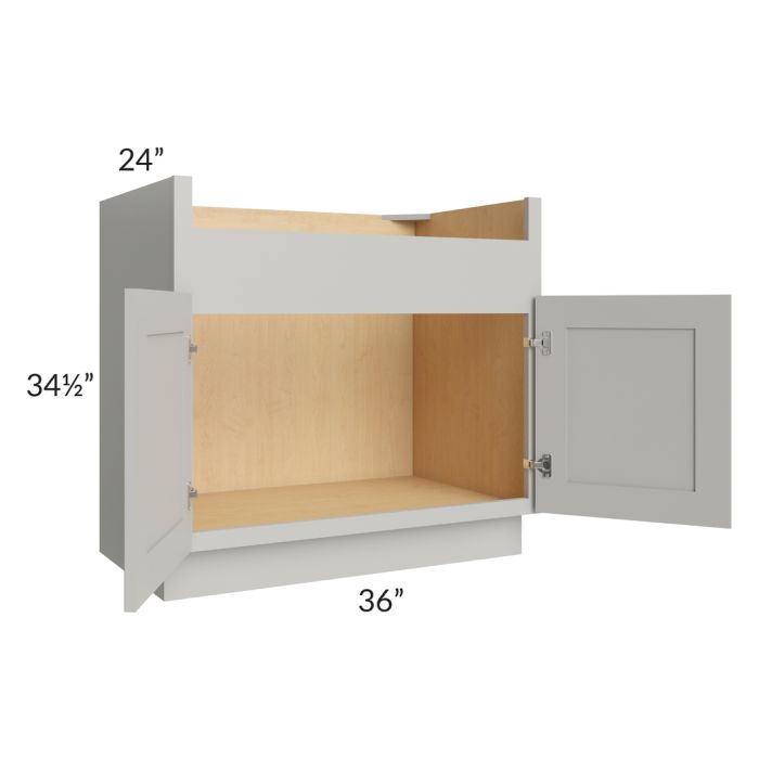 RTA Stone Shaker 36" Farm Sink Base Cabinet – Kitchen Oasis
