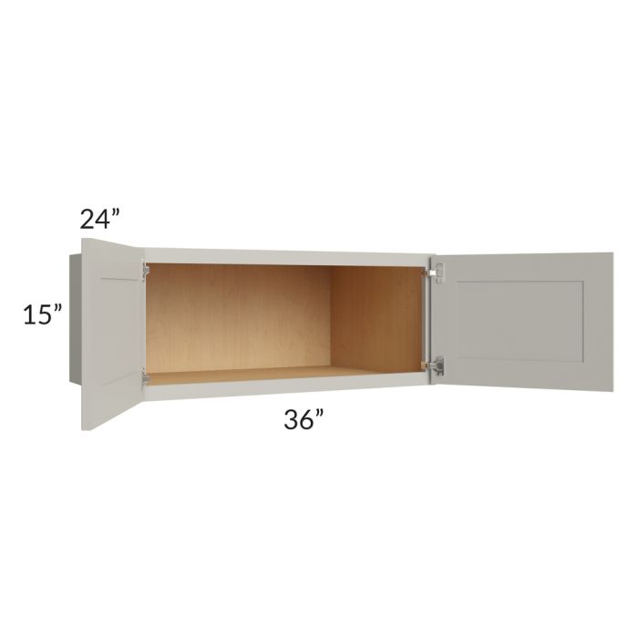 RTA Stone Shaker 36" x 15" x 24" Wall Cabinet – Kitchen Oasis