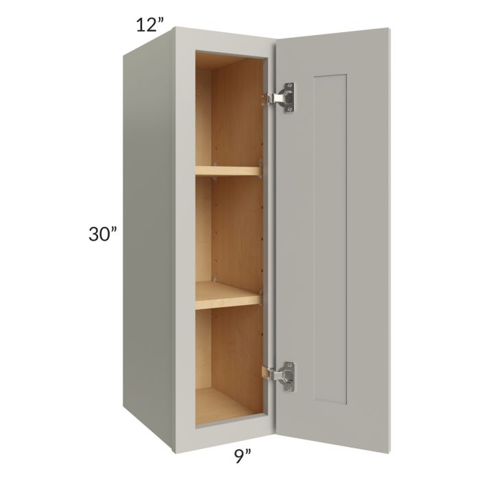RTA Stone Shaker 9" x 30" Wall Cabinet with 1 Decorative End Panel ...