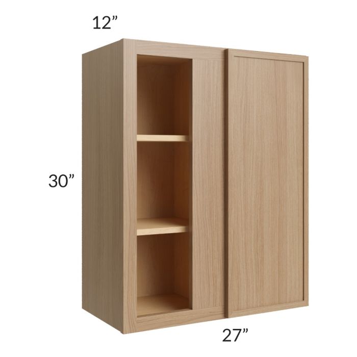 RTA Township Rift Oak 27" x 30" Wall Blind Cabinet – Kitchen Oasis