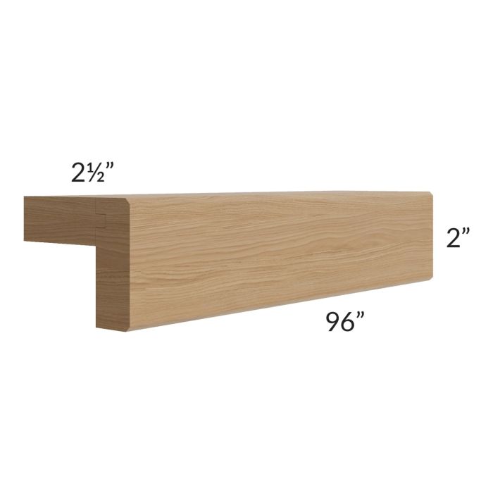 RTA Township Rift Oak 8' Light Rail Molding – Kitchen Oasis