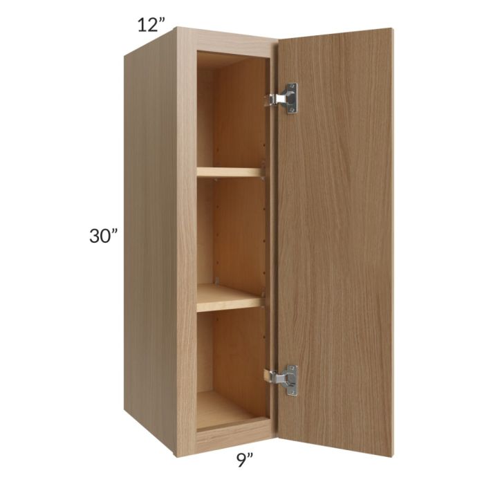 RTA Township Rift Oak 9" x 30" Wall Cabinet – Kitchen Oasis
