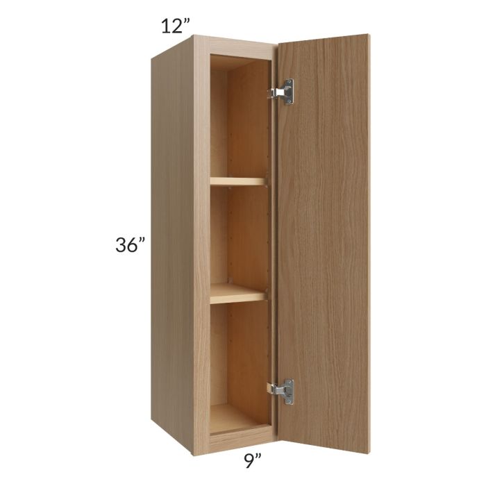 RTA Township Rift Oak 9" x 36" Wall Cabinet – Kitchen Oasis