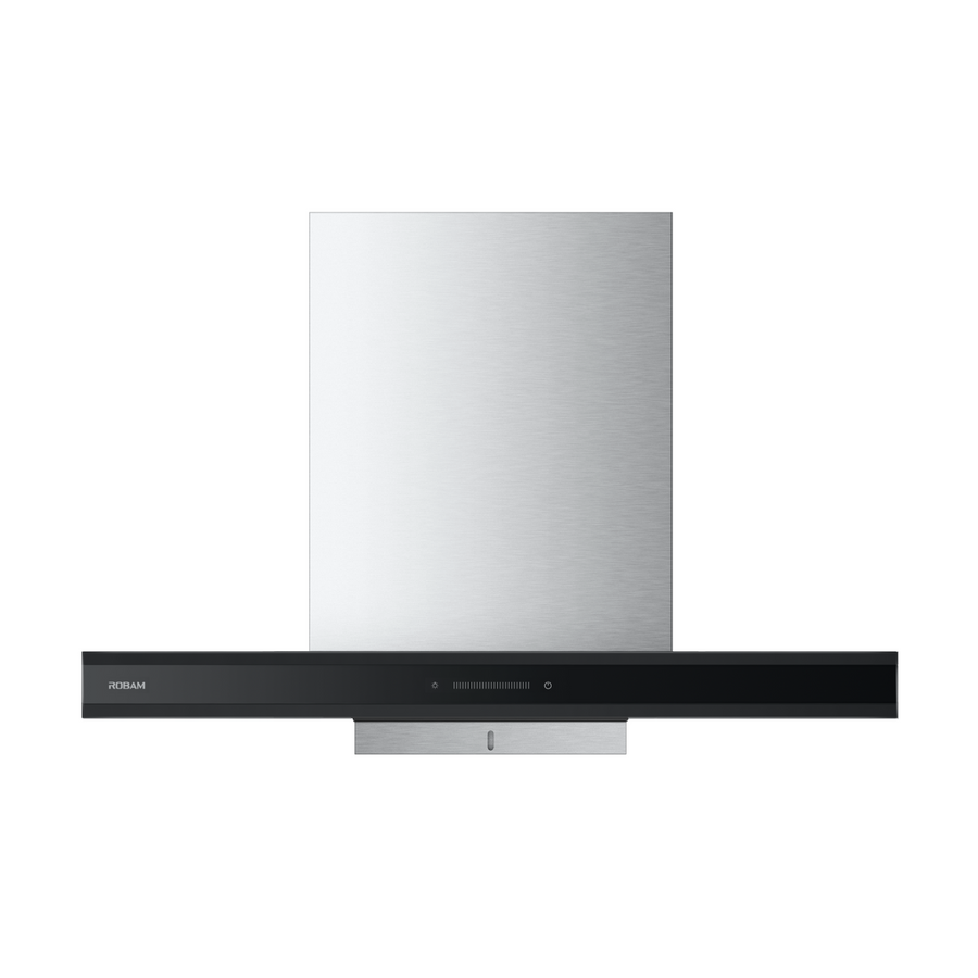 Robam A832 36" Wall-Mounted Range Hood With 9-Speed Touch Control Sett ...
