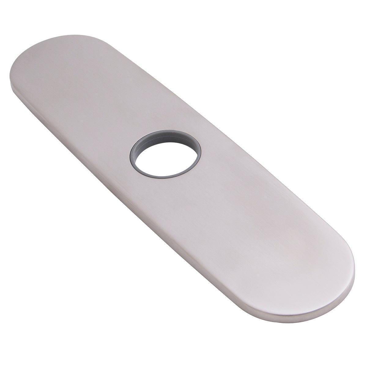 Speakman 8" Metal Construction Stainless Steel Faucet Deck Plate ...