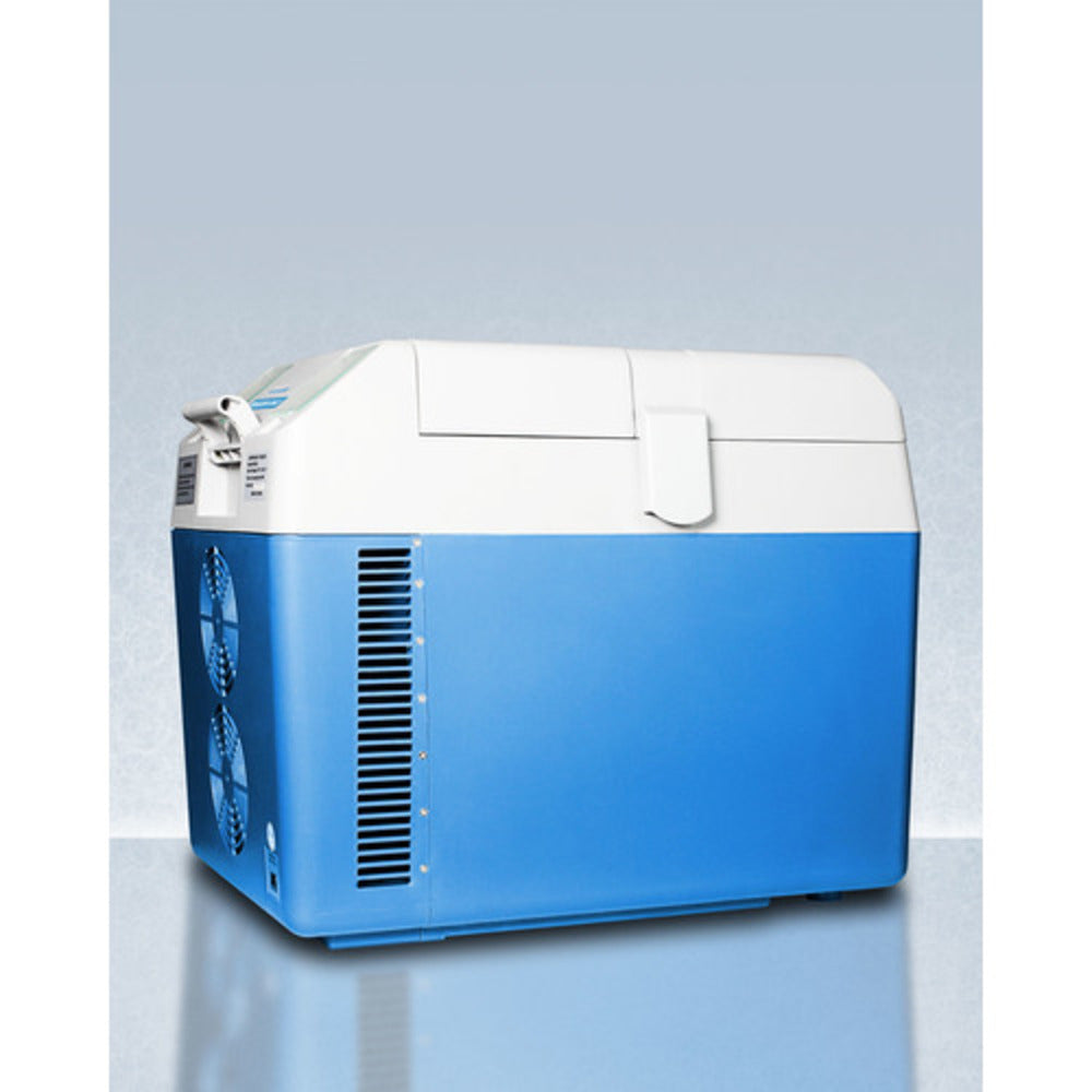 Summit Appliance 21" 1 cu.ft. Blue/White Finish Portable Freezer ...