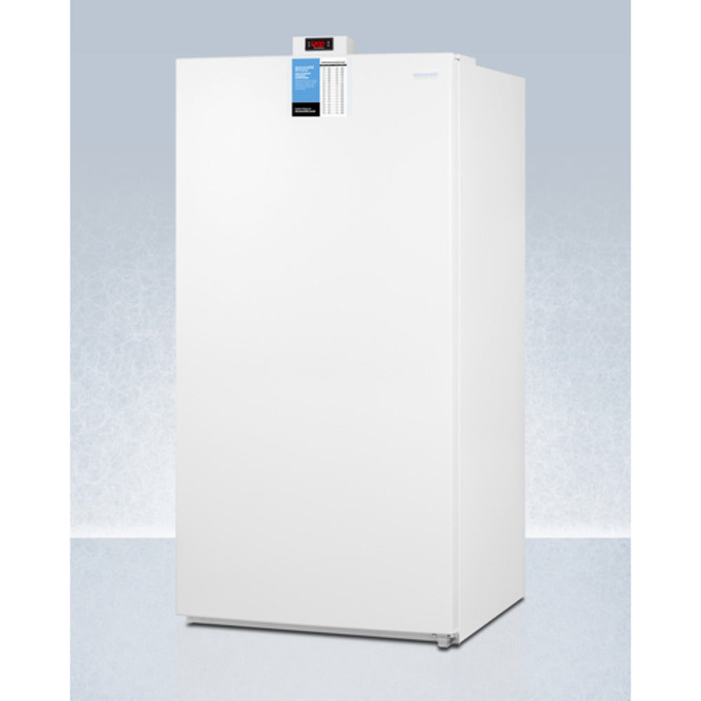 Summit Appliance 33" 21 cu.ft. White Finish Upright All-Freezer with I ...