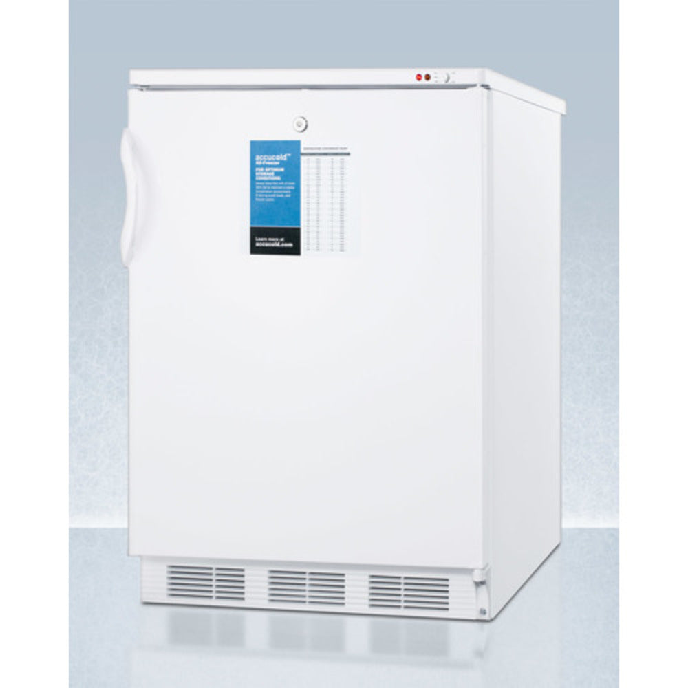 Summit Appliance PRO Series 24" 3 cu.ft. White Finish All-Freezer ...