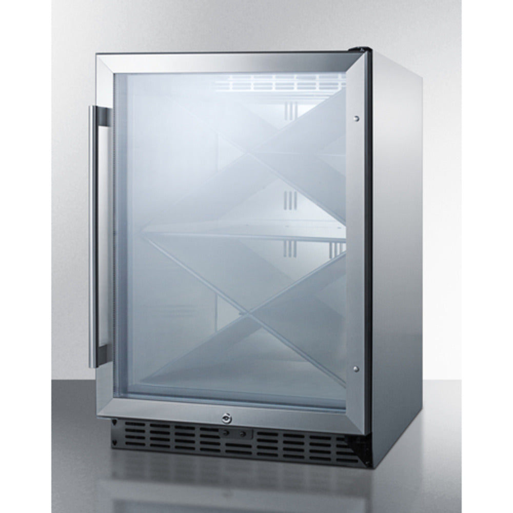 Summit Appliance SCR611 Series 24" Stainless Steel Outdoor Single Zone ...