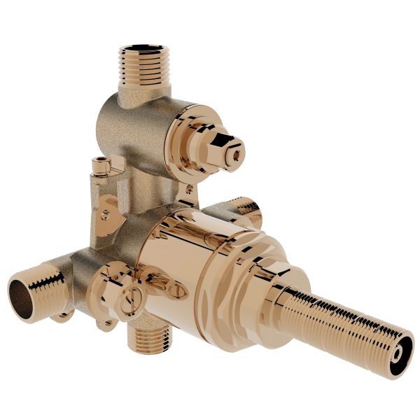 Ultra Faucets Pressure Balance Brass Valve with Built-In Diverter-UFP ...