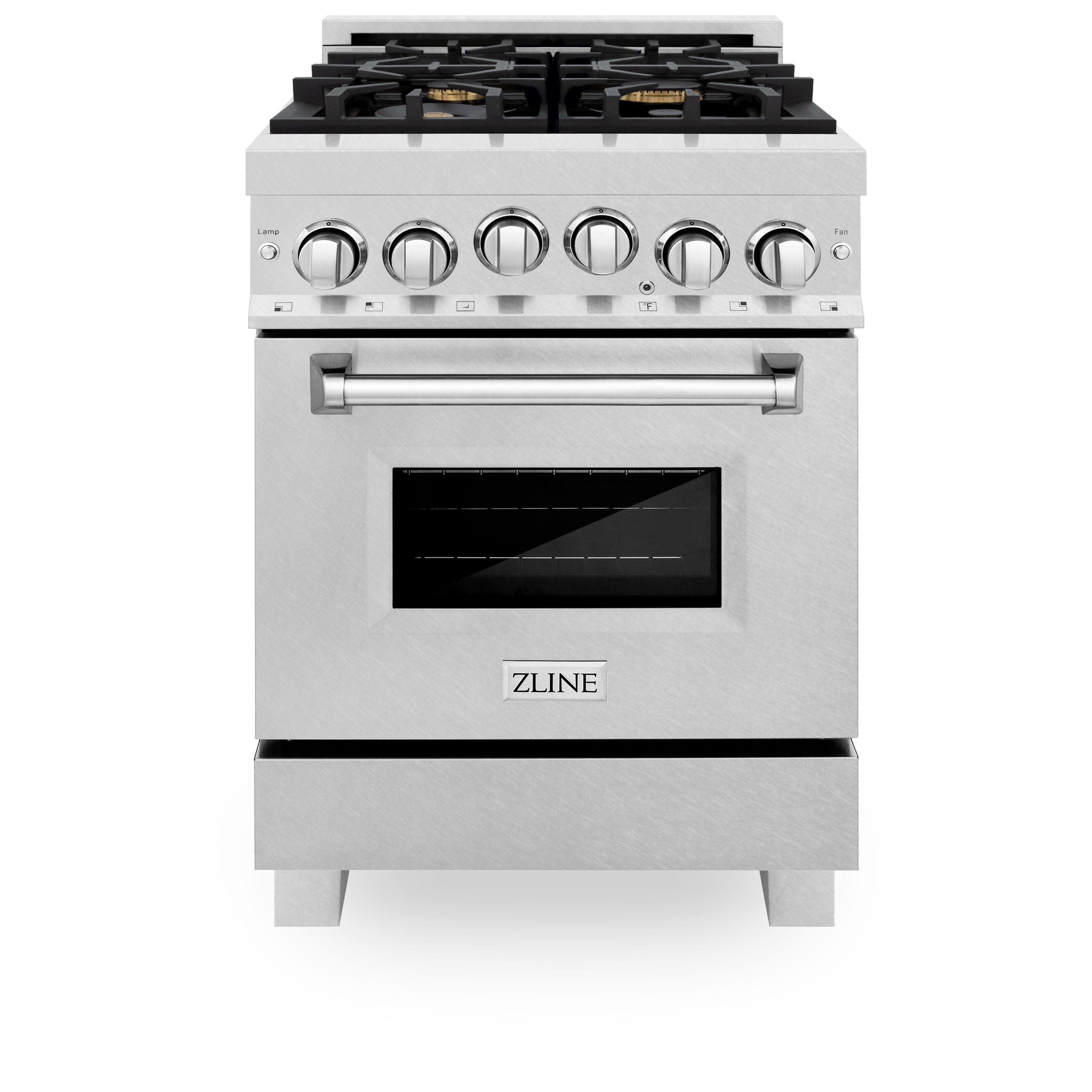 ZLINE 24" 2.8 cu. ft. Range with Gas Stove and Gas Oven in DuraSnow St ...